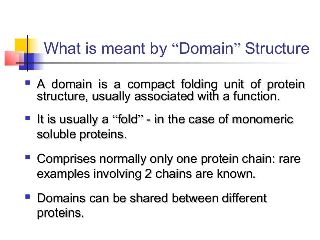 Part I : Introduction to Protein Structure