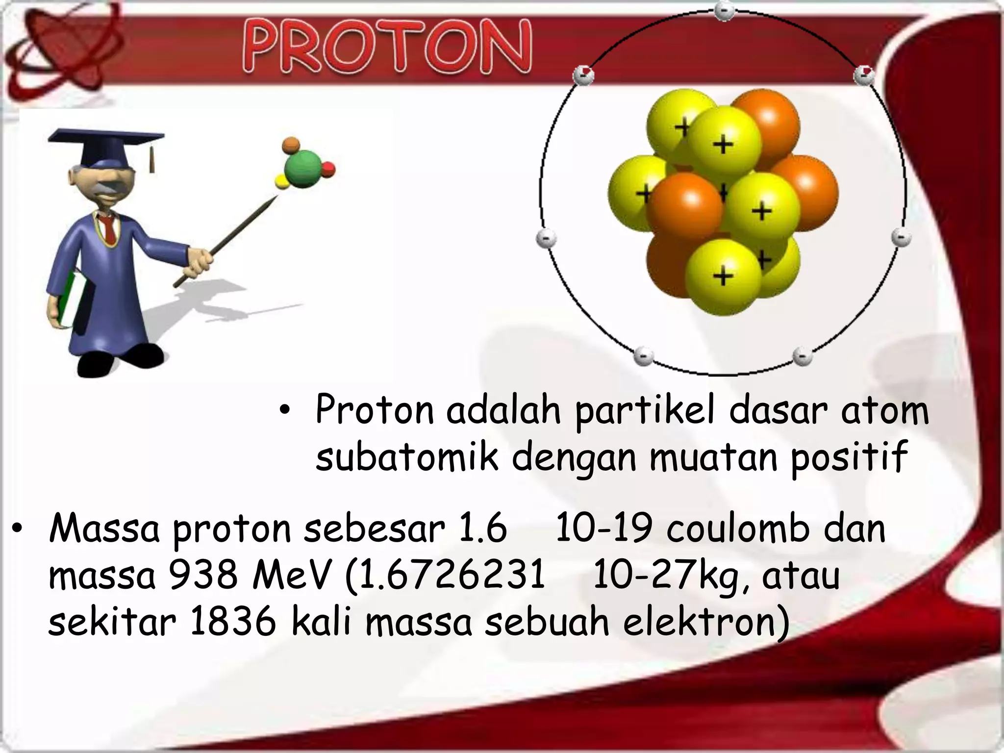 Partikel dasar atom | PPTX