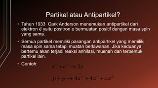 Partikel Elementer Prapti Jazaroh | PPTX