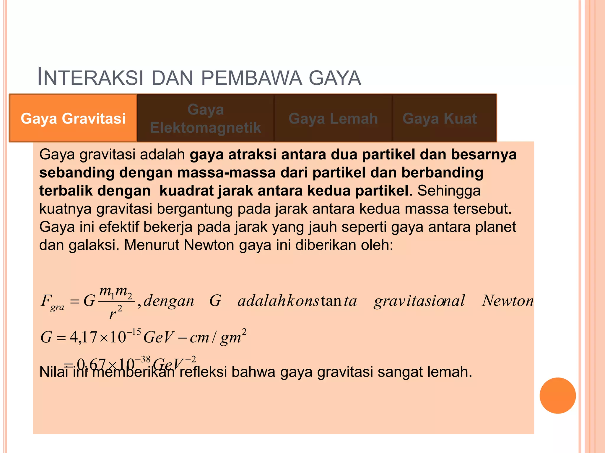Partikel Elementer | PPTX