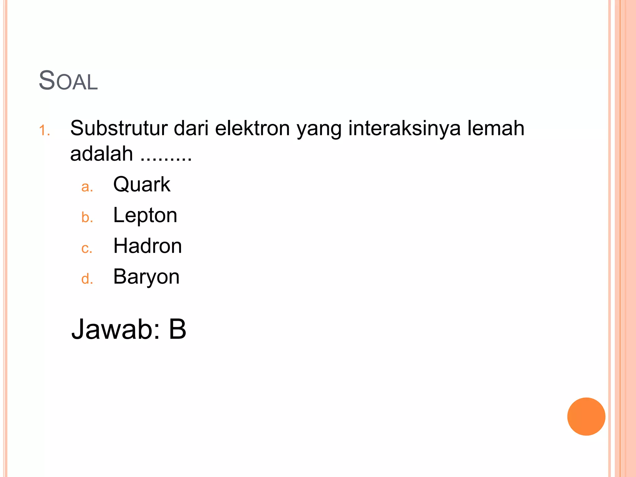 Partikel Elementer | PPTX