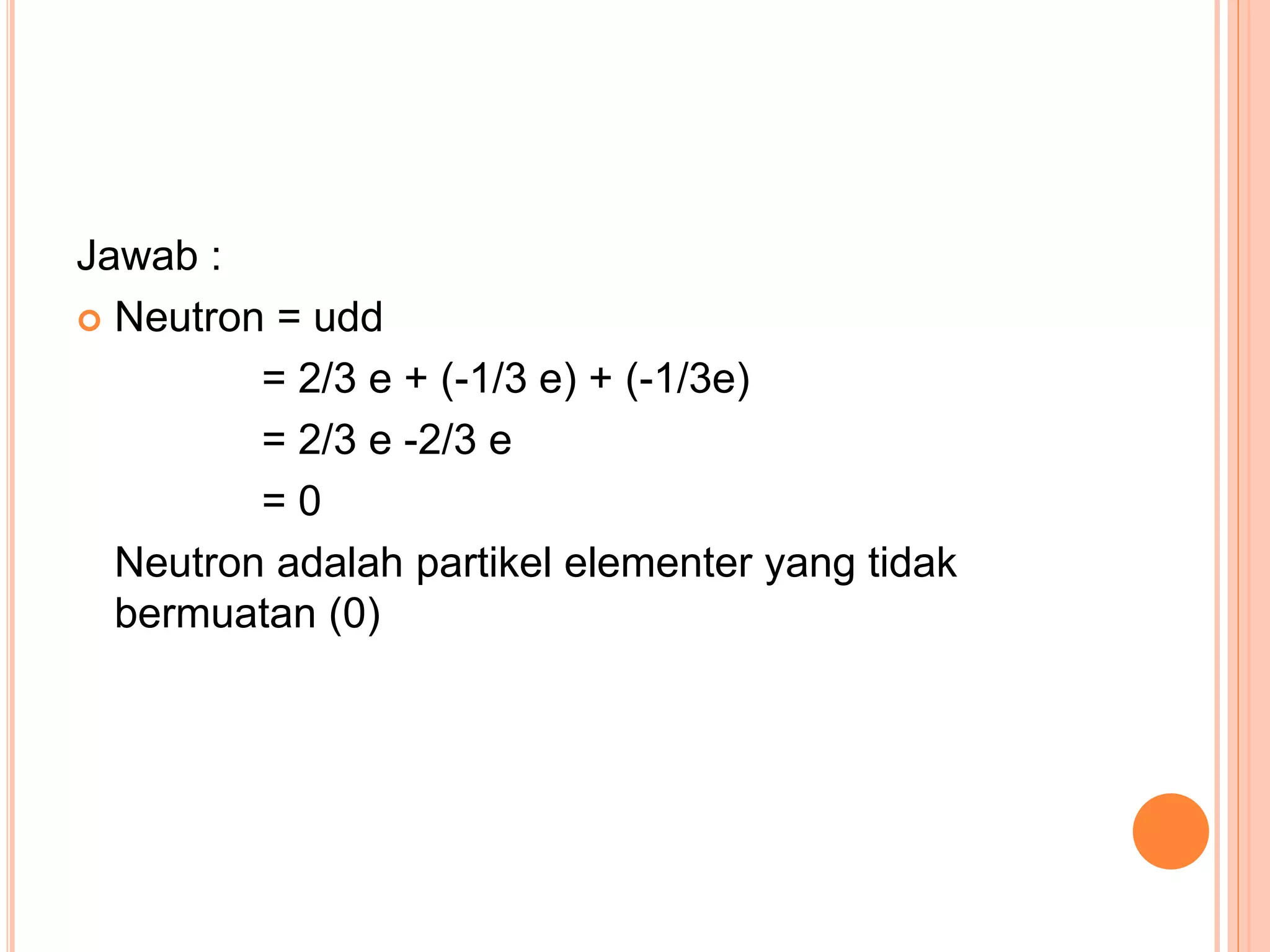 Partikel Elementer | PPTX