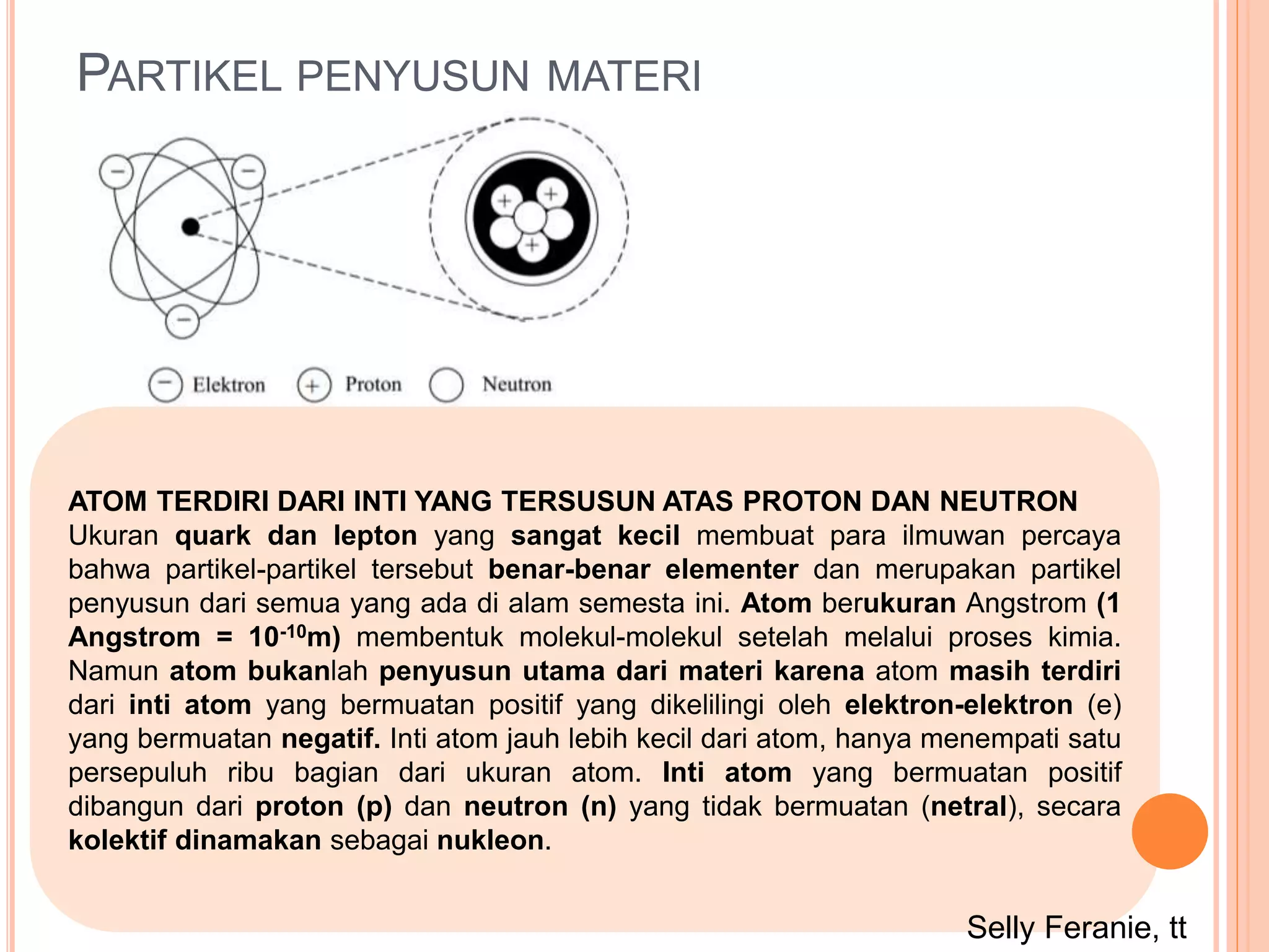 Partikel Elementer | PPTX