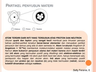 Partikel Elementer | PPTX