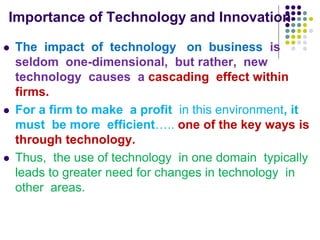 Innovation and Technology Part I Laying the Foundations (2).ppt