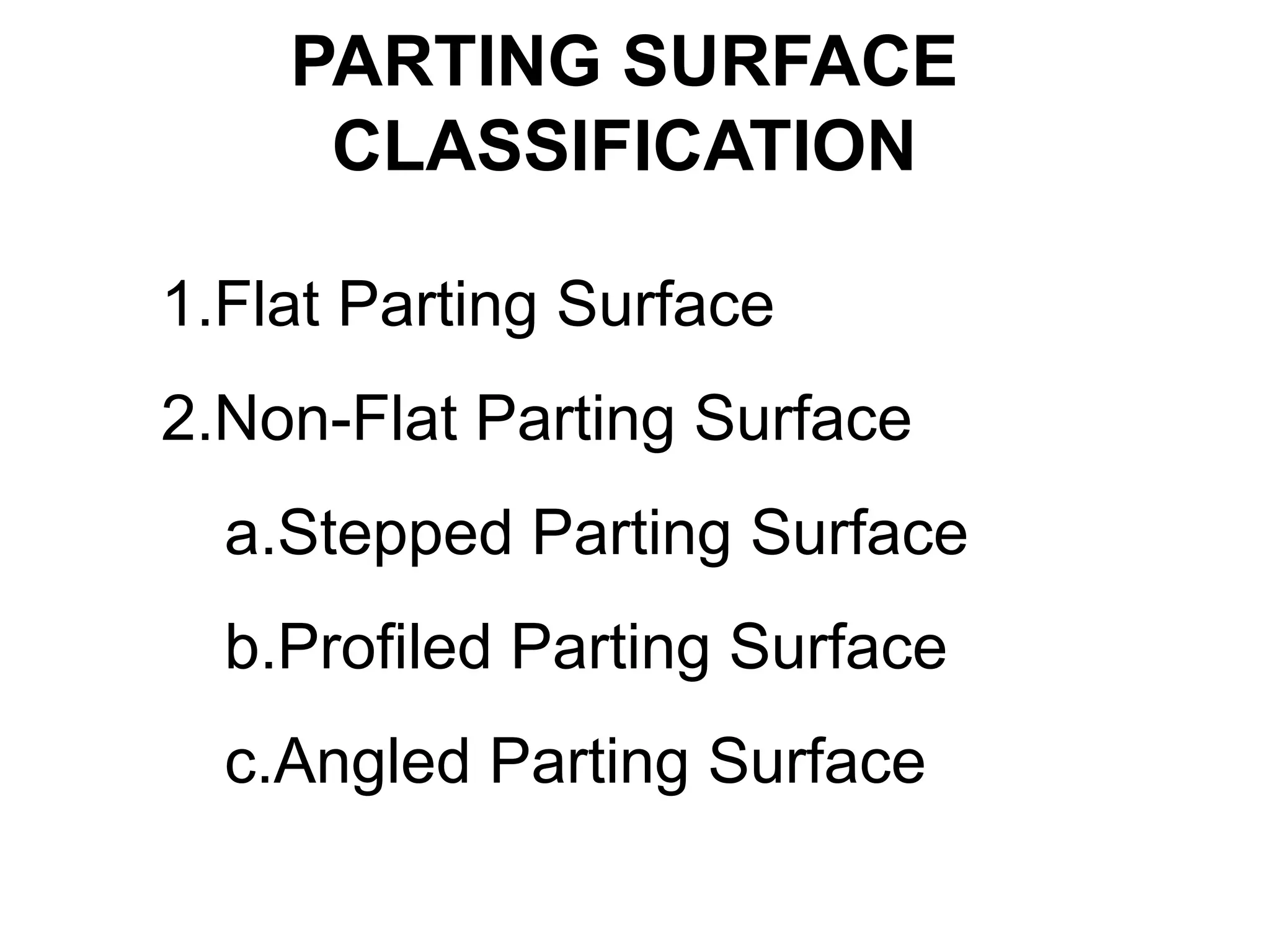PARTING SURFACE.ppt