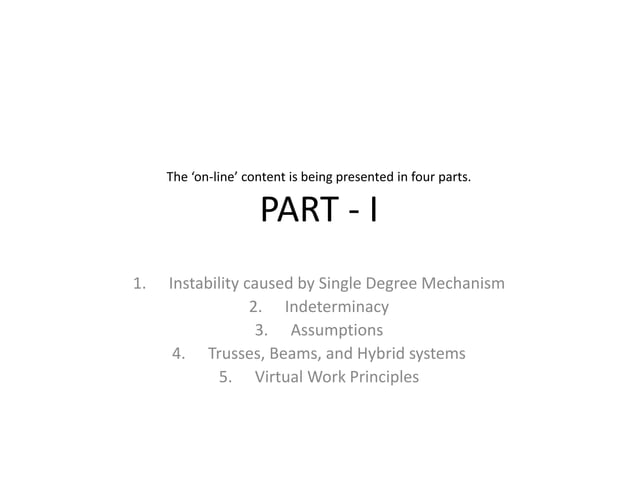 Sr lectures part 1 | PPT