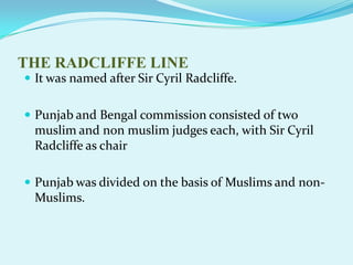 Partion Of India | PPTX | Islam | Religion & Spirituality