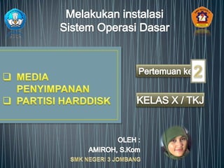 Partisi harddisk | PPTX