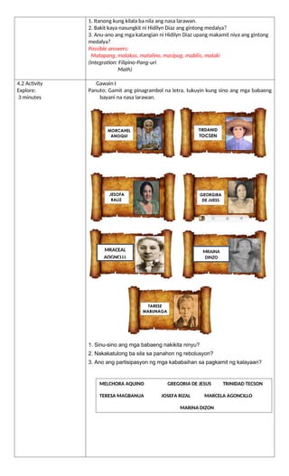 DLP AP6 QUARTER 1 PARTISIPASYON NG MGA KABABAIHAN.docx