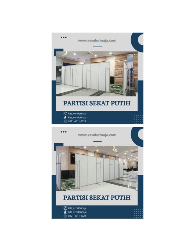 Sewa Partisi Sekat Putih Jakarta dan Sekitarnya | DOCX