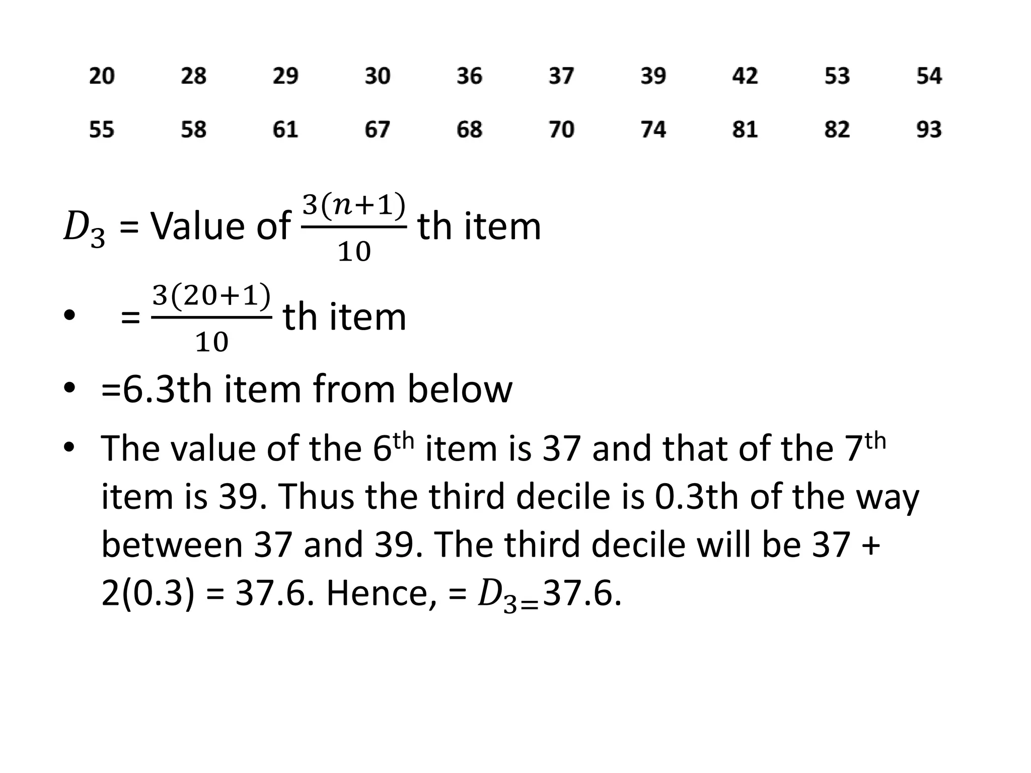 QUARTILES, DECILES AND PERCENTILES | PPTX