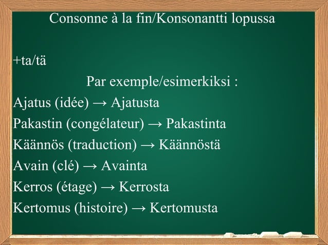 Partitif partitiivi | PPT