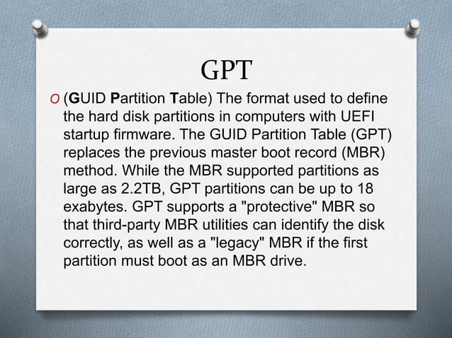 HDD Partition | PPT