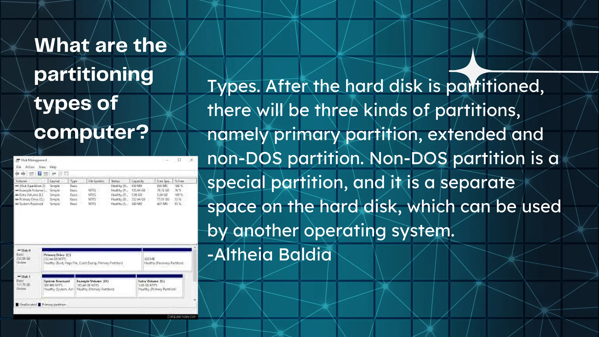 PARTITION.pdf Downloadable now for ICT reporting Grade 10 | PDF