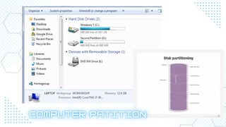 PARTITION.pdf Downloadable now for ICT reporting Grade 10 | PPT
