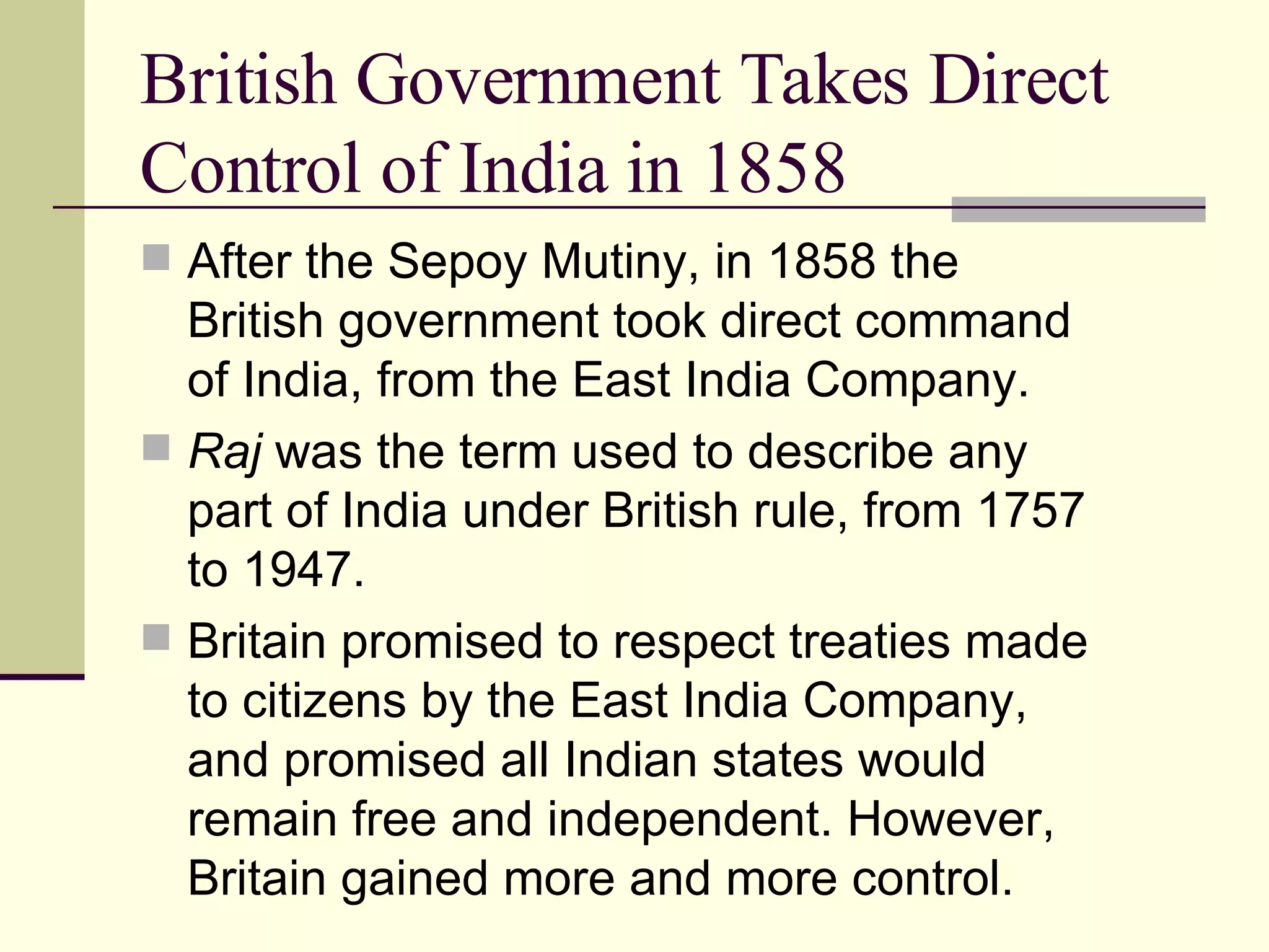 Partition Of India | PPT
