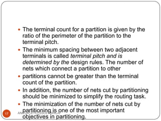 Partition problem IN VLSI algorithem automation | PPTX