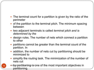 Partition problem IN VLSI algorithem automation | PPTX