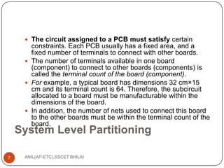 Partition problem IN VLSI algorithem automation | PPTX