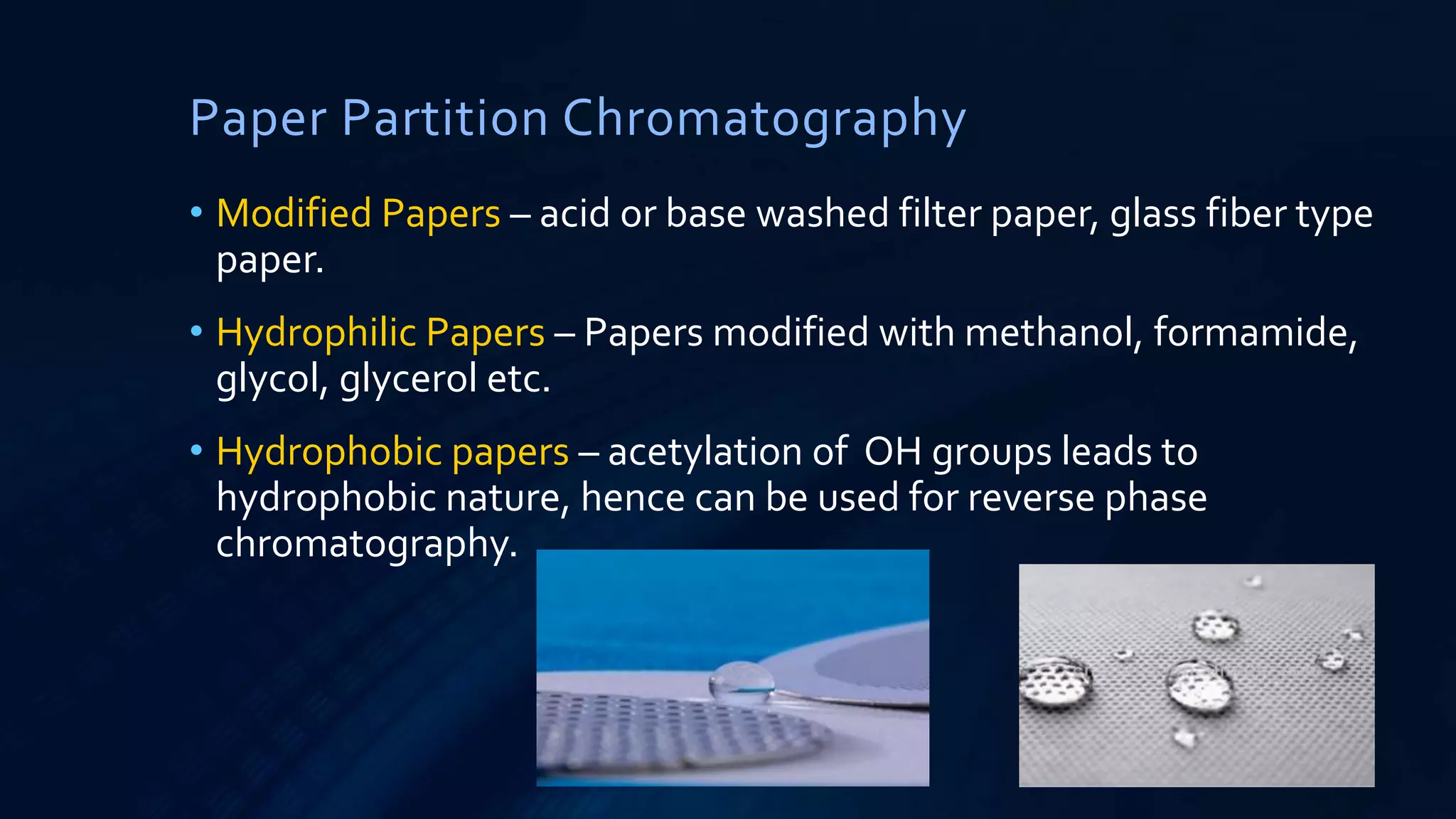 Partition chromatography & partition paper chromatography | PPTX