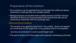 Partition chromatography & partition paper chromatography | PPTX