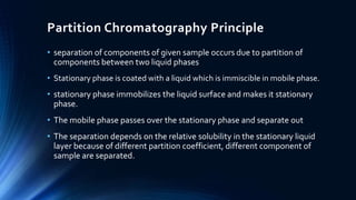 Partition chromatography & partition paper chromatography | PPTX