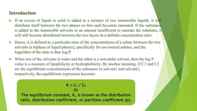 Partition coefficient 7 (Physical Pharmacy Lab) | PDF | Chemistry | Science