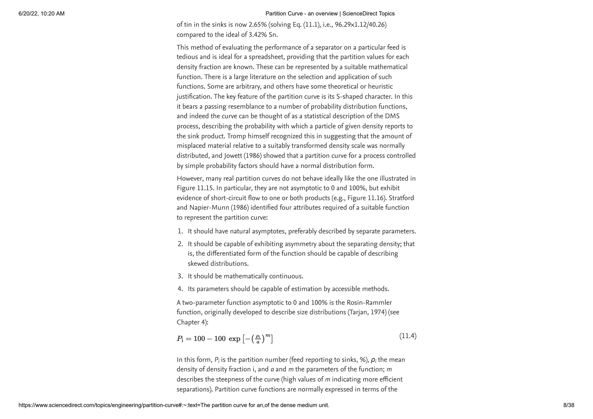 Partition Curve - an overview _ ScienceDirect Topics (1).pdf