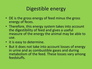 Partitioning-of-Energy-in-Farm-Animals.ppt | Chemistry | Science