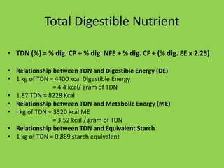 Partitioning-of-Energy-in-Farm-Animals.ppt | Chemistry | Science
