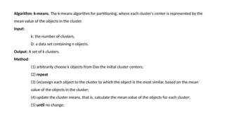 partitioning methods in data mining .pptx