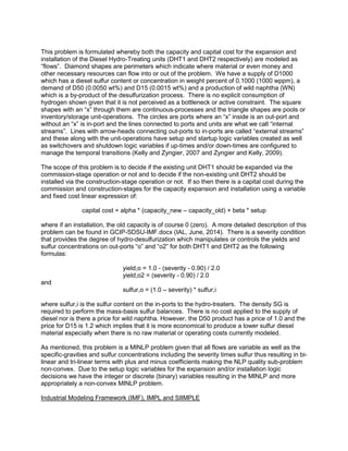 Partitioning and Positioning (to Solve MINLP Problems) Industrial Modeling Framework (PrPs-IMF ...