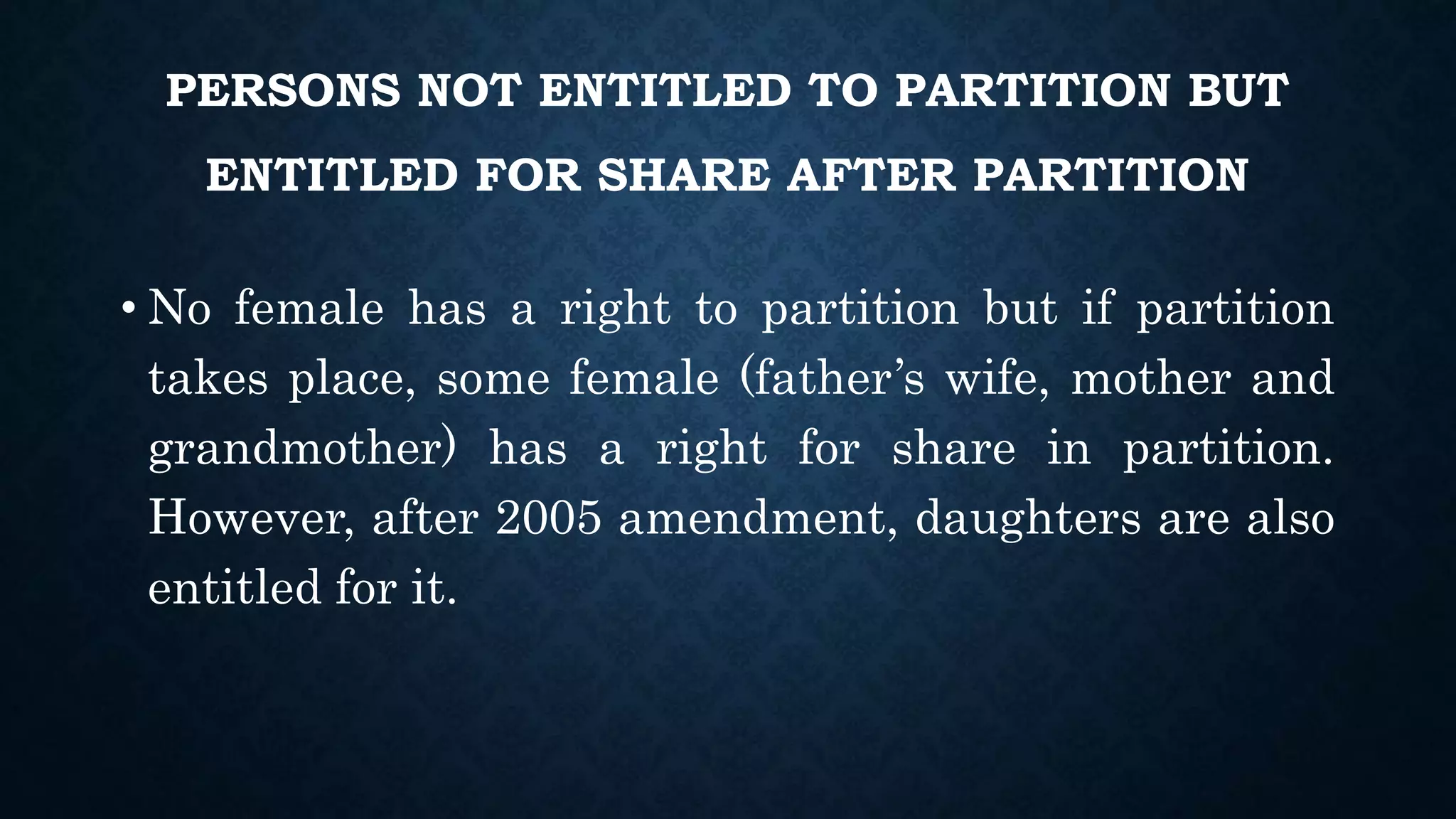 Partition laws in india | PPTX