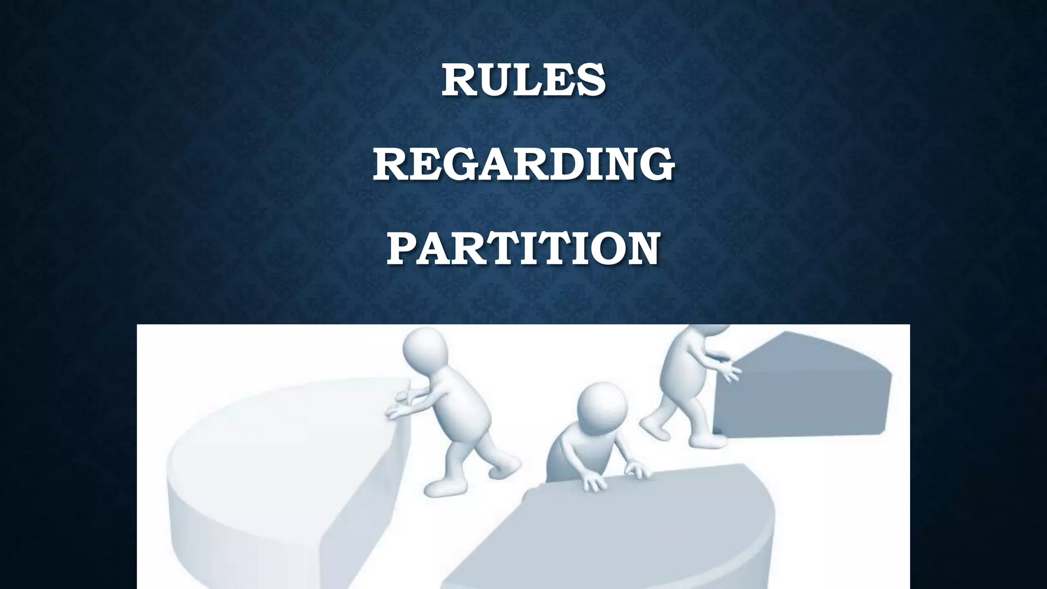 Partition laws in india | PPTX