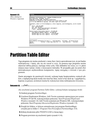 PartitionMagic. Ćwiczenia | PDF