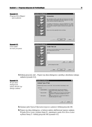 PartitionMagic. Ćwiczenia | PDF