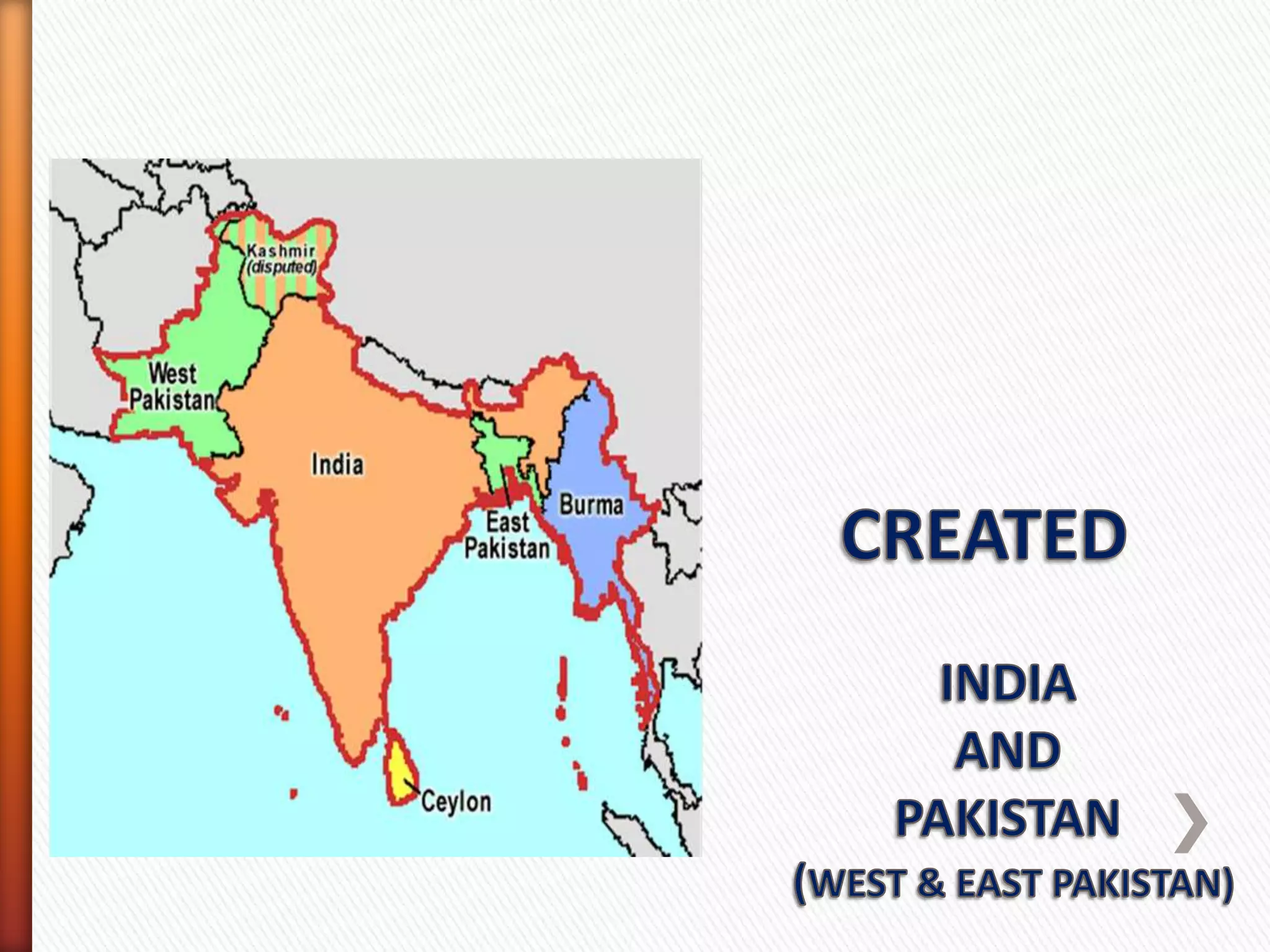 Partition of india | PPTX