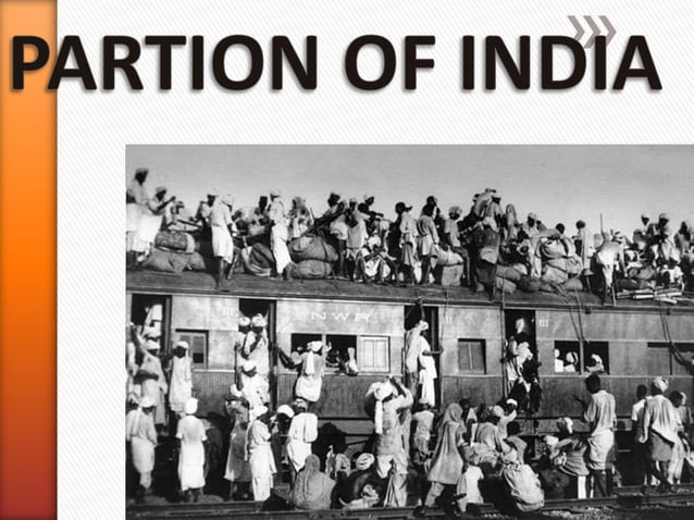 Partition of india | PPTX