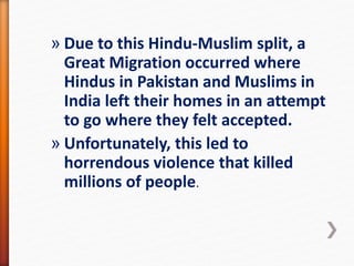 Partition of india | PPTX
