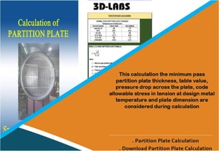 Partition Plate Calculation In UK.pdf | Civil Engineering Industry | Industries
