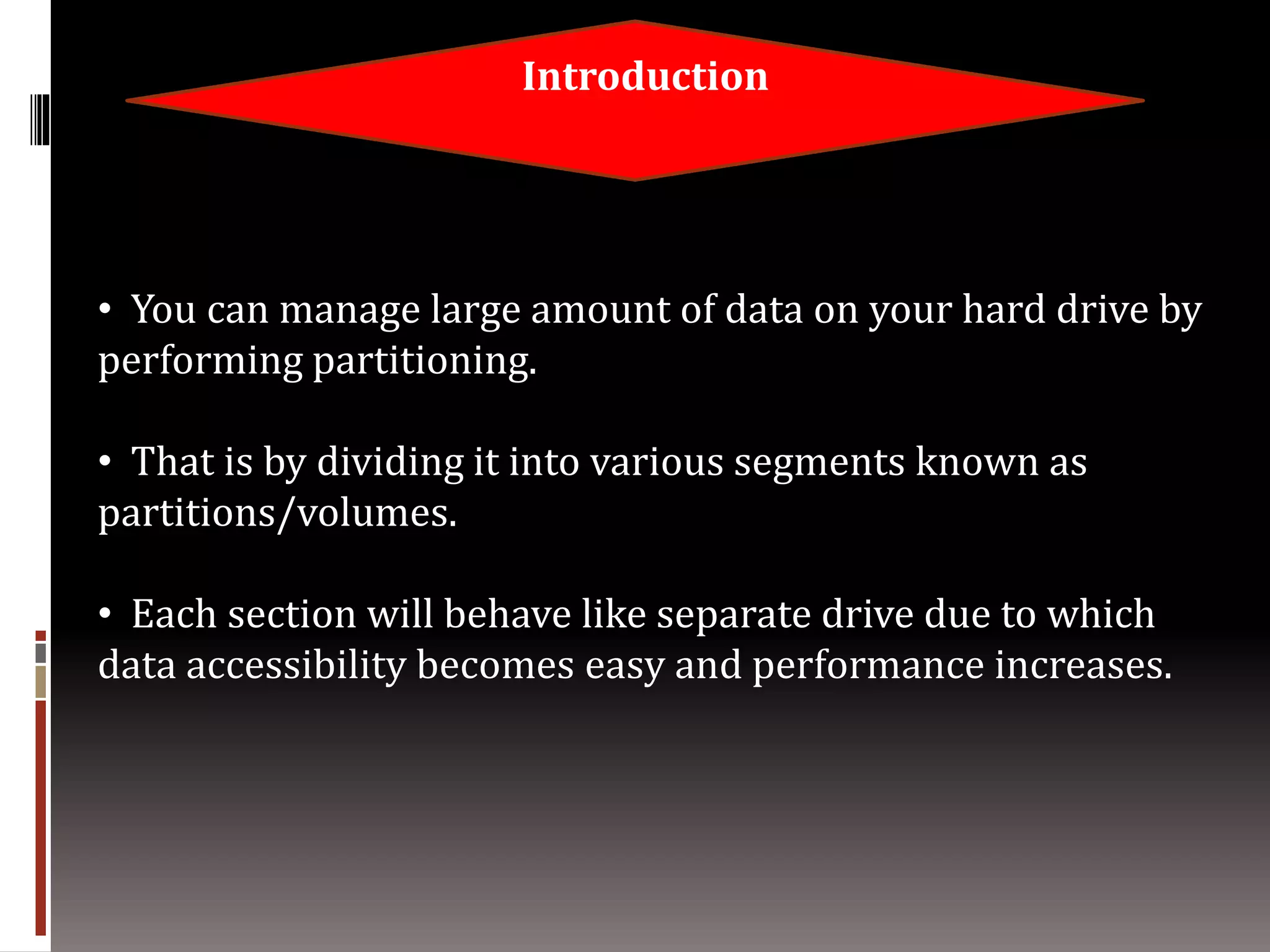 Partition Recovery | PPTX