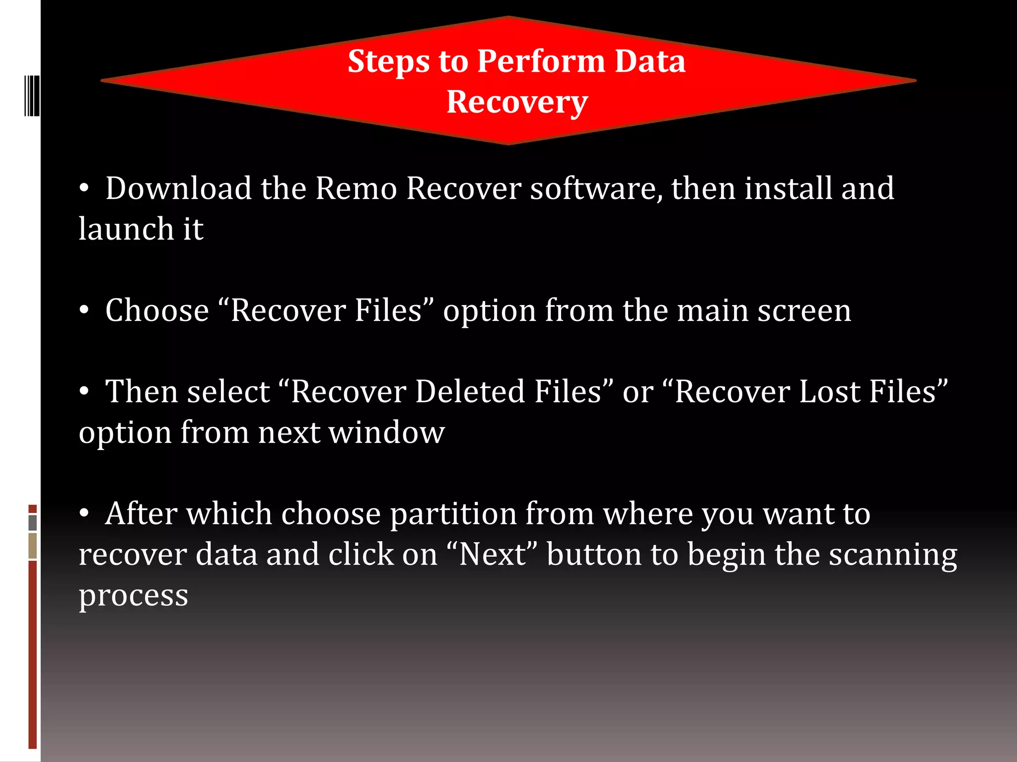 Partition Recovery | PPTX