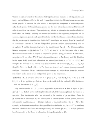 Partitions and entropies intel third draft | PDF