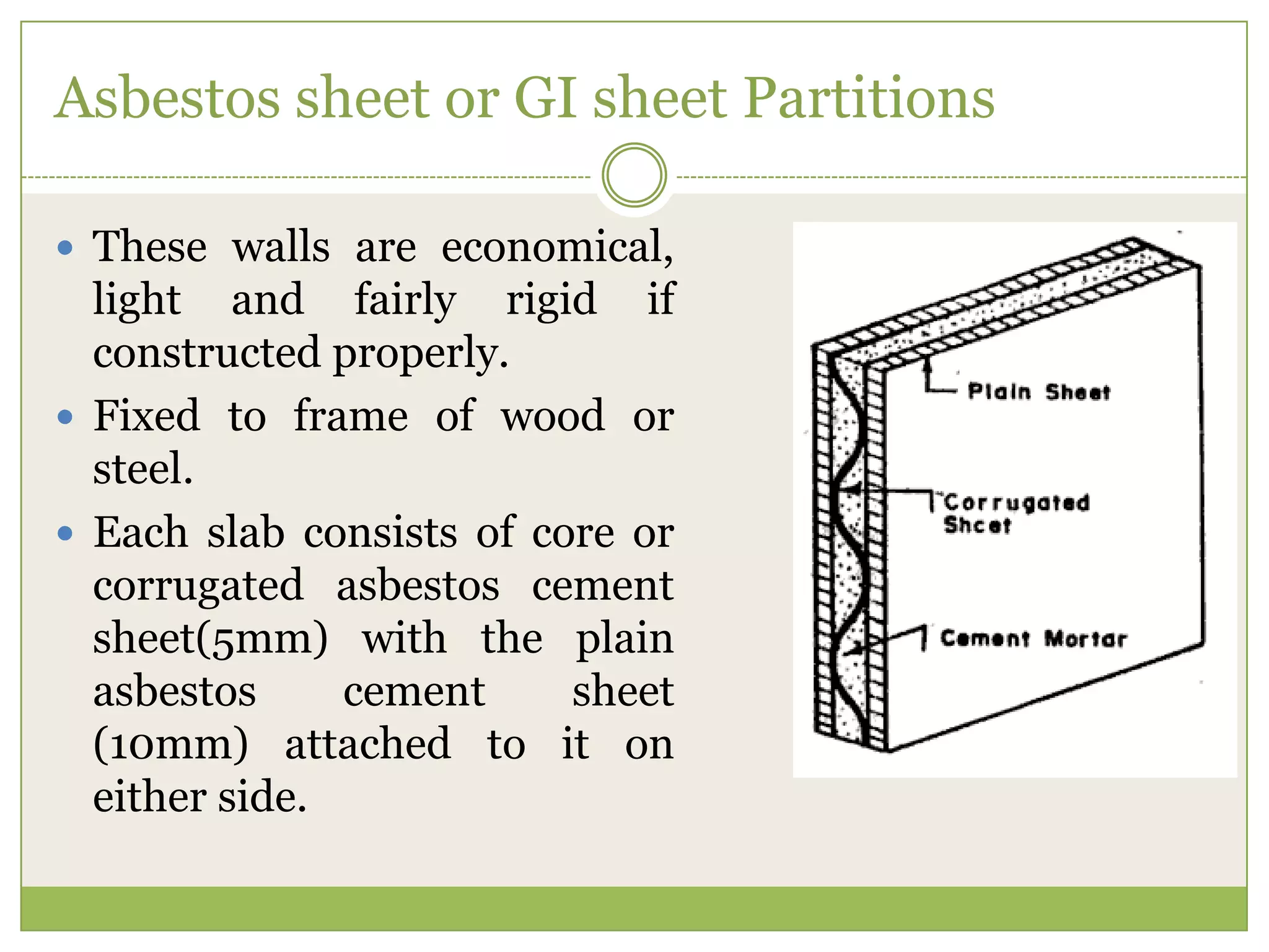 Partition wall | PPTX