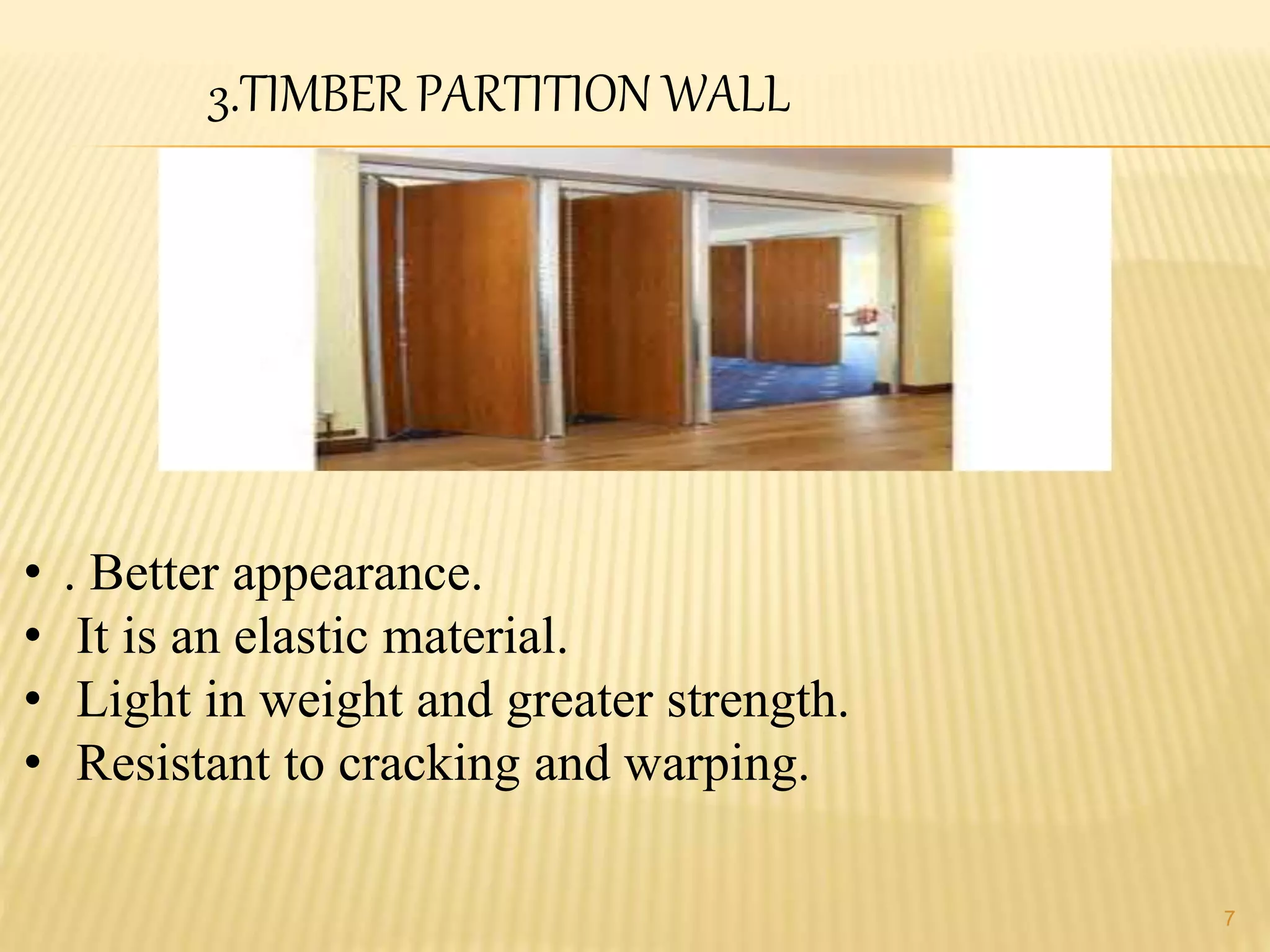 Partition wall | PPTX