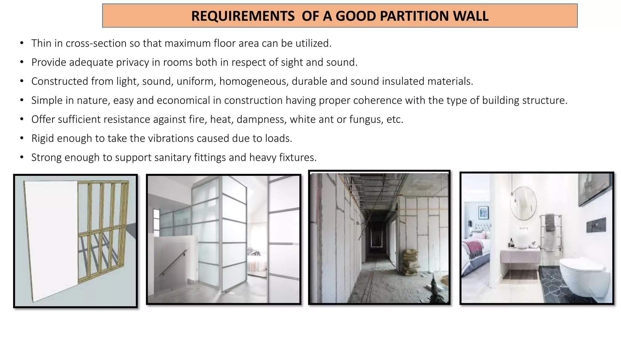Partition wall | PDF