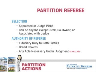 Partition Action in California: Webinar About Co-Ownership Issues in ...