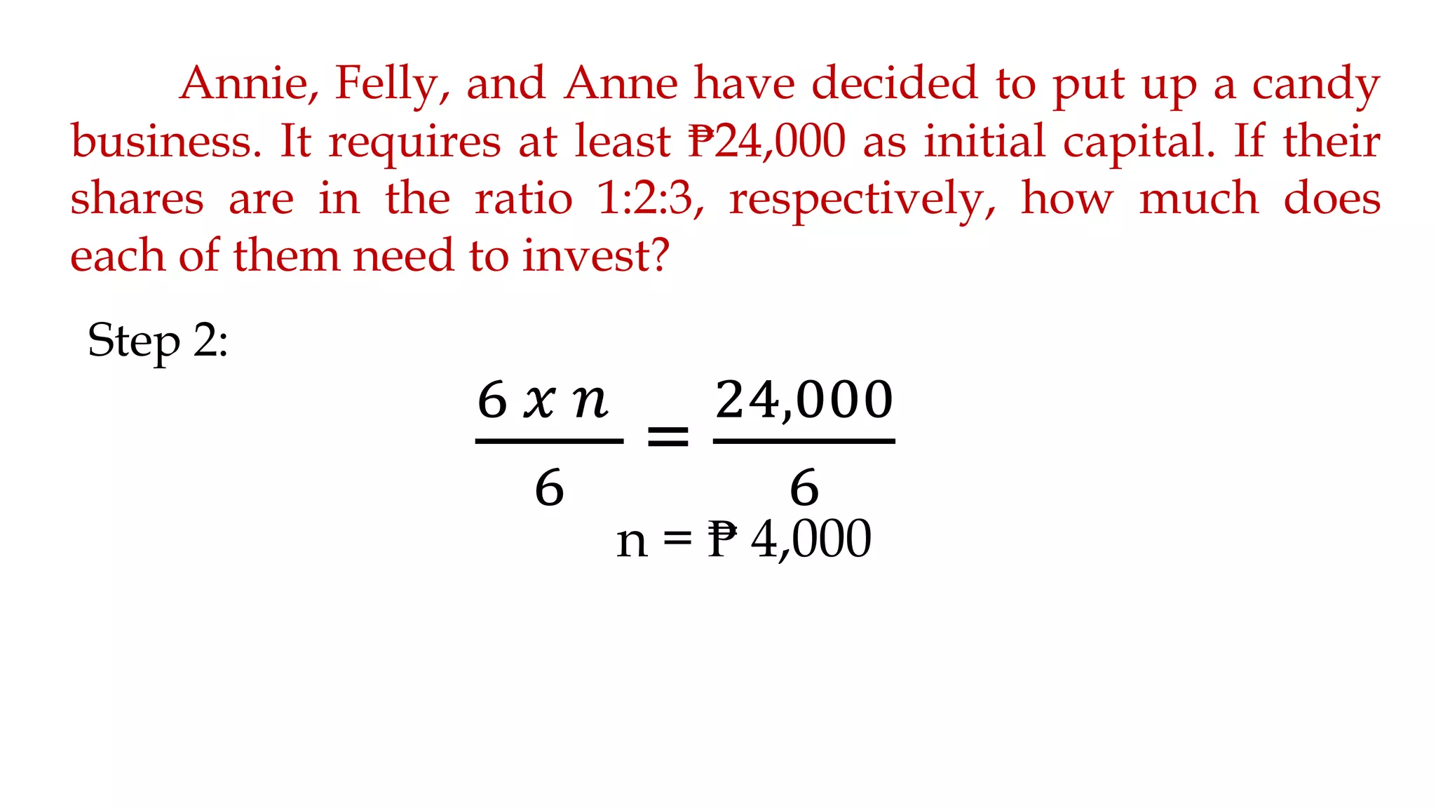 PARTITIVE AND DIRECT PROPORTION.pptx
