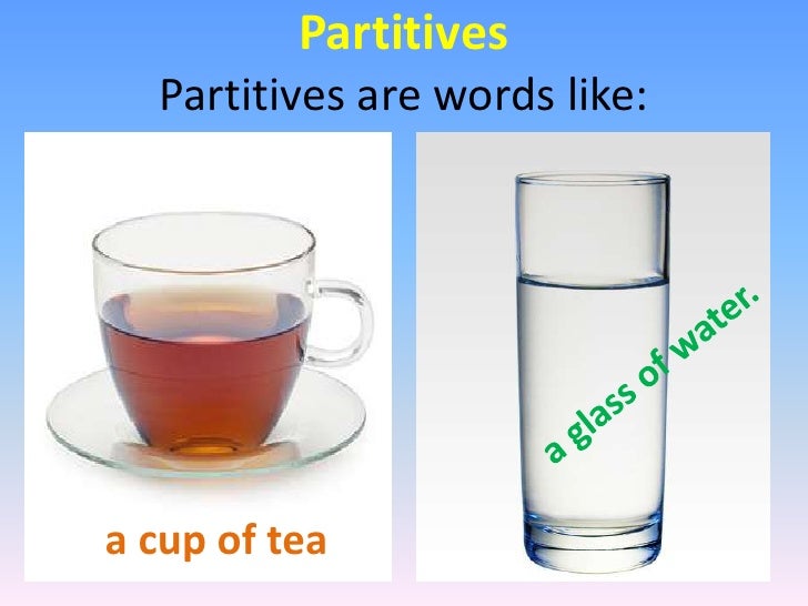 Partitives